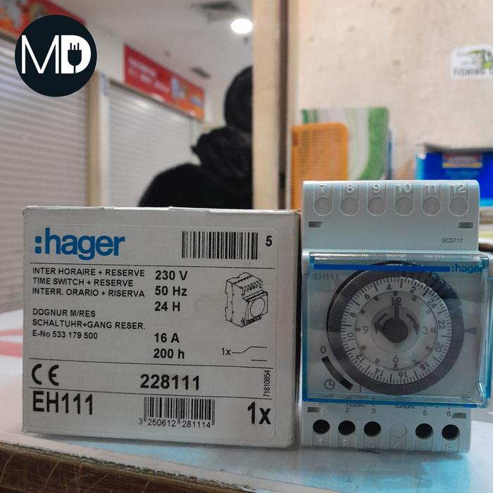 Jual Timer EH111 220VAC HAGER - Jakarta Pusat - MD ELECTRIC | Tokopedia