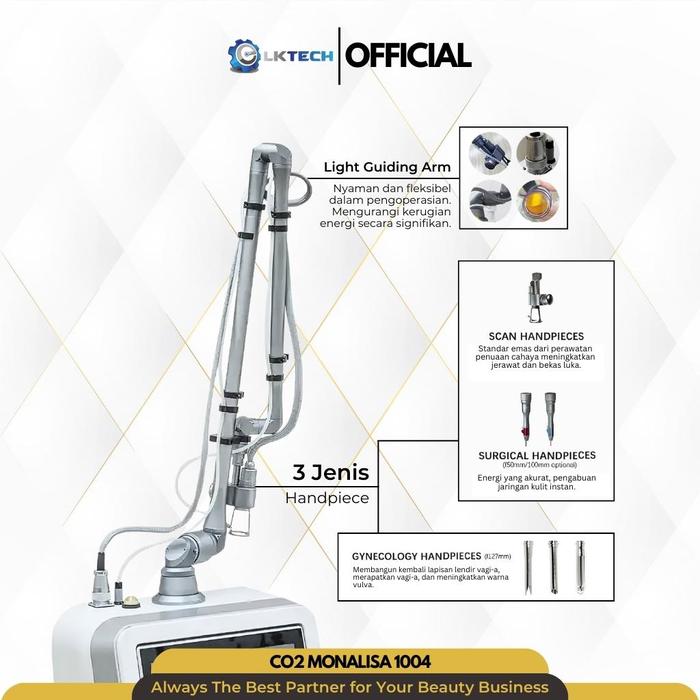Jual Laser Co2 Fractional Pico Tech Co2 Monalisa 1004 Buat Bopeng Luka Di Seller Yama ...