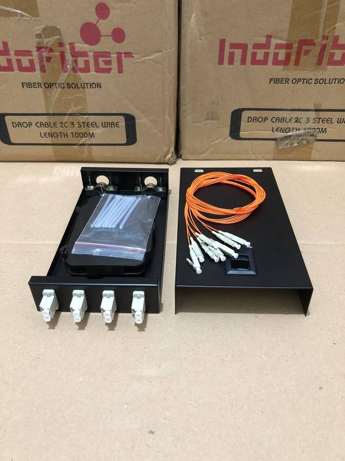 Jual Roset besi 8 core LC Multimode OM2 / mini OTB 8 port LC OM2 ...