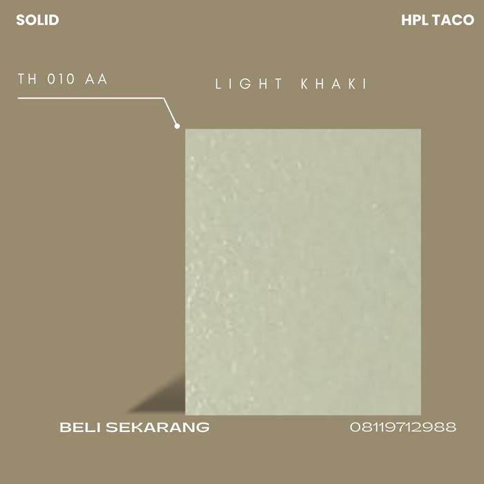 Jual HPL TACO TH 010 AA - LIGHT KHAKI - Jakarta Barat - Baba_Interior88 | Tokopedia