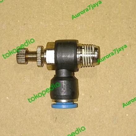 Jual FITTING SPEED CONTROL PNEUMATIC MSL 06-01 / SELANG 6MM DRAT 1/8 - Jakarta Barat ...