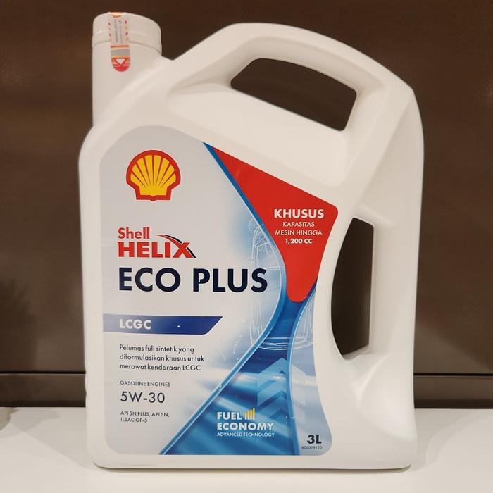 Jual SHELL HELIX ECO 5w - 30 CAR LCGC API SN/ GF-5 galon 3 liter - Kota ...