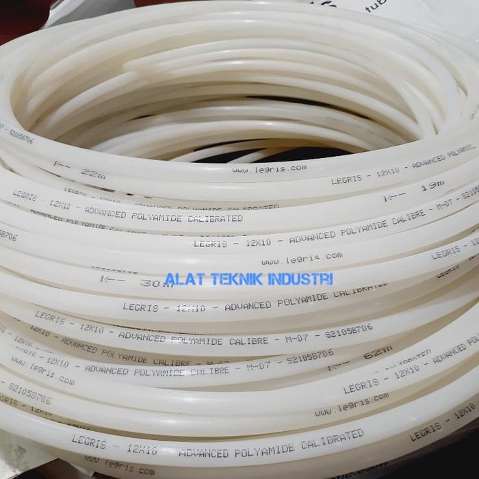 Jual SELANG ANGIN 12x10 Legris-Parker (Advanced polyamide calibrated)100Mtr - Putih - Jakarta ...
