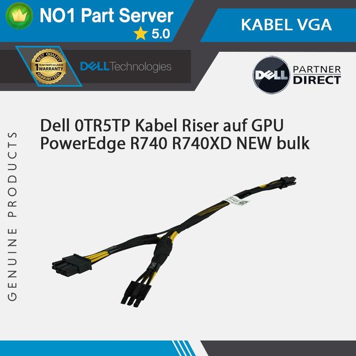 Jual Dell 0TR5TP Kabel Riser auf GPU PowerEdge R740 R740XD NEW bulk ...