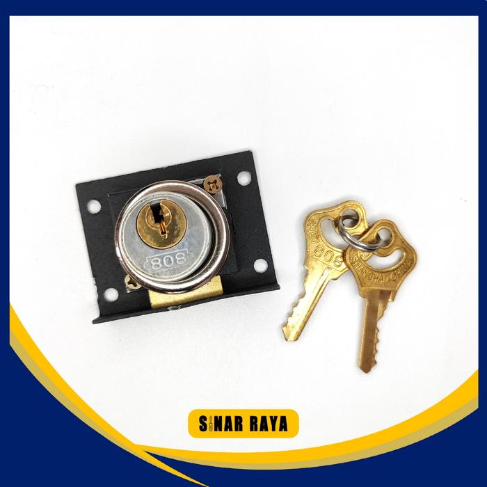 Jual Kunci Laci 808 kecil asli / Kunci Lemari 808 Size 22 mm / Kunci ...