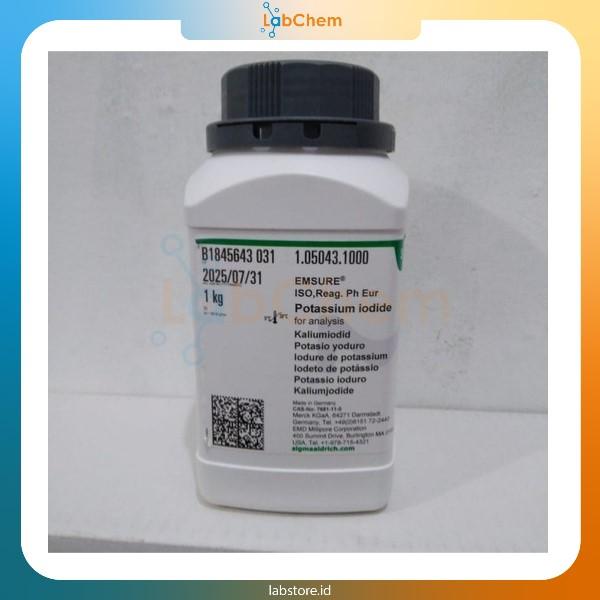 Jual Kalium Iodida KI Potassium Iodide (AR) 1 kg | Merck 1.05043 ...