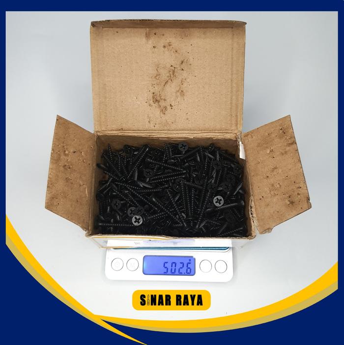 Jual Skrup Gypsum 5 cm / Sekrup gypsum 2 Inch / Drywall Screw 0.5kg ...