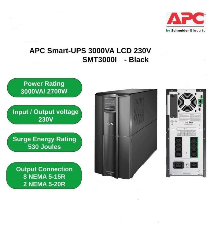 Jual UPS APC SMC3000I SMART-UPS C 3000VA LCD 230V - Jakarta Pusat ...