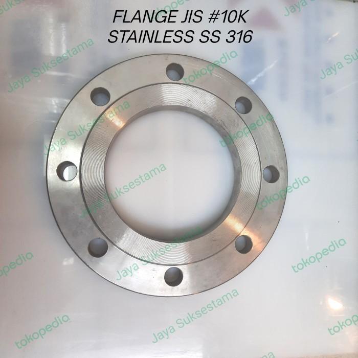 Jual Flange JIS 10K 4" inch Stainless SS 316 - Flange SS316 JIS 10K - Jakarta Barat - JAYA ...
