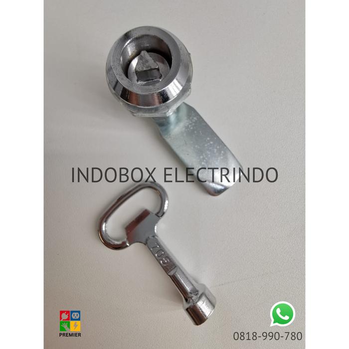 Jual Kunci Box Panel Listrik Model Segitiga PREMIER - Kilap Silver ...