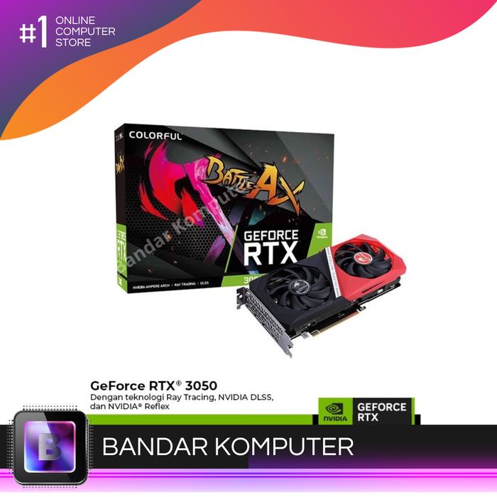 Jual VGA Card Colorful GeForce RTX 3050 NB DUO V 6GB 192bit GDDR6 NVIDIA OC i Game - Jakarta ...