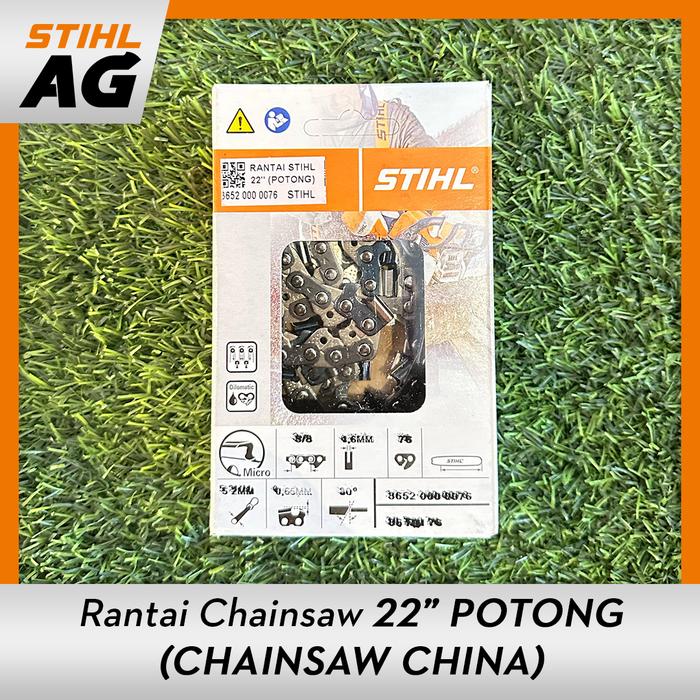 Jual Rantai Chainsaw STIHL ORIGINAL 22" Potong - Kab. Nganjuk - STIHL AG | Tokopedia