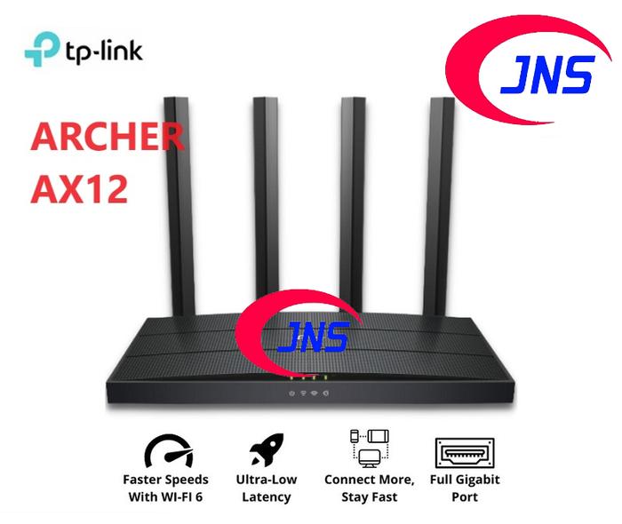 Jual TP-Link Archer AX12 AX1500 Wi-Fi 6 Wireless Dual-Band Gigabit ...