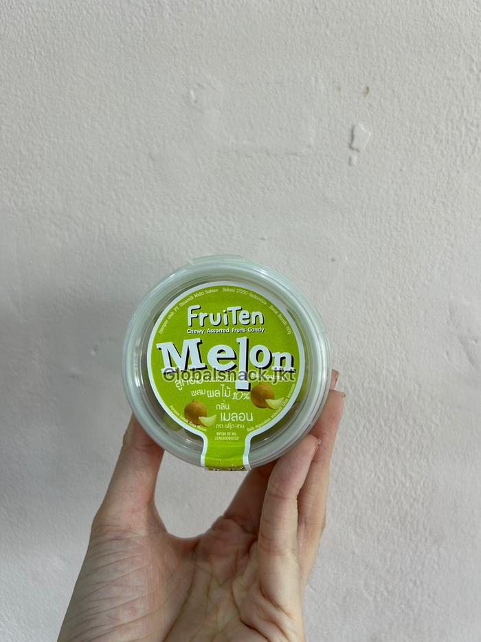 Jual FRUITEN CHEWY ASSORTED FRUIT CANDY STRAWBERRY / COLA / LYCHEE ...