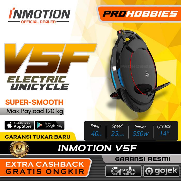 Jual Inmotion V5F Electric Unicycle Smart Wheel balance scooter V5 F ...