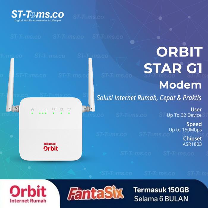 Jual HKM 0130 Orbit Star G1 Modem Wifi 4G High Speed Bonus Data 150GB - Jakarta Utara - ST-Toms ...