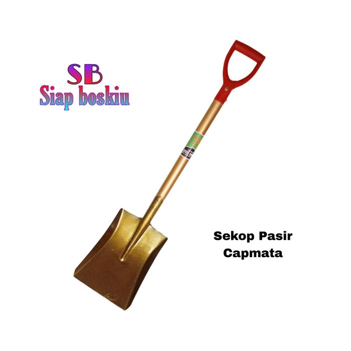 Jual Sekop Pasir Capmata /Skop tjapmata /Sekop Petak Gagang pvc 1.4mm ...