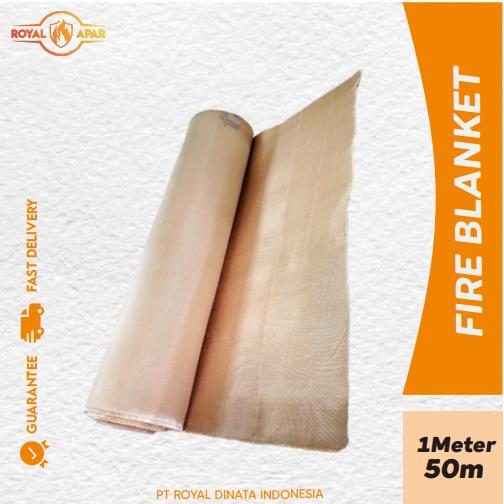 Jual Fire Blanket Roll HT800 / Selimut Api 1 Meter x 50 meter / Full ...