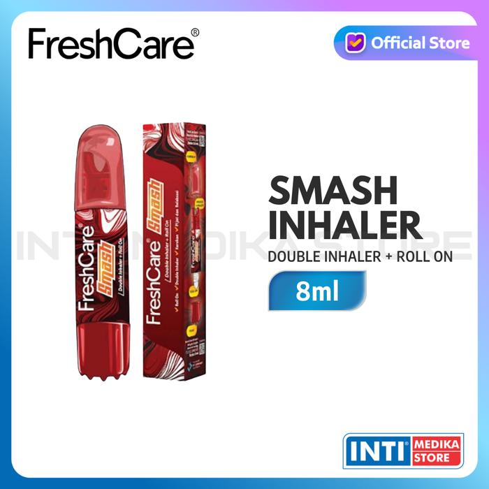 Promo FRESHCARE - Minyak Angin SMASH Double Inhaler + Roll On ...