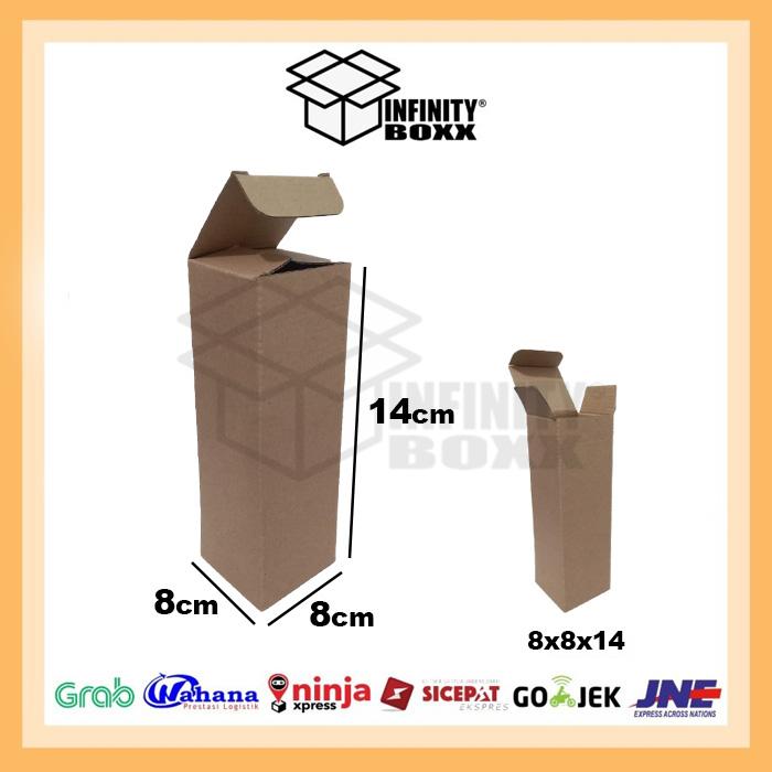 Jual kotak uk 8x8x14 cm kardus box pizza die cut - Jakarta Barat ...