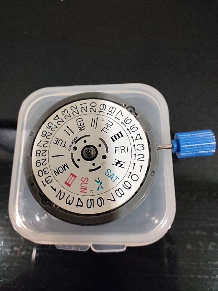 Jual Seiko Time Module Nh36 Movement 3 Hands Day Date 3 Jarum Tanggal ...