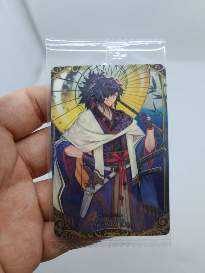 Jual Fate Grand Order FGO Assassin Okada Izo Bandai Wafer Card ...