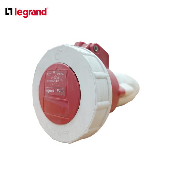 Promo Legrand Socket Mobile Mounting P17 16A 4pin IP44 Merah 56207 ...