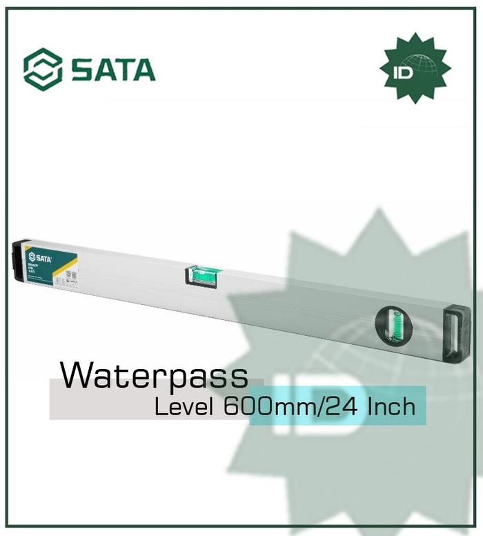 Jual ALAT UKUR WATERPASS 91603 WATERPASS LEVEL 600MM 24 INCH SATA ...
