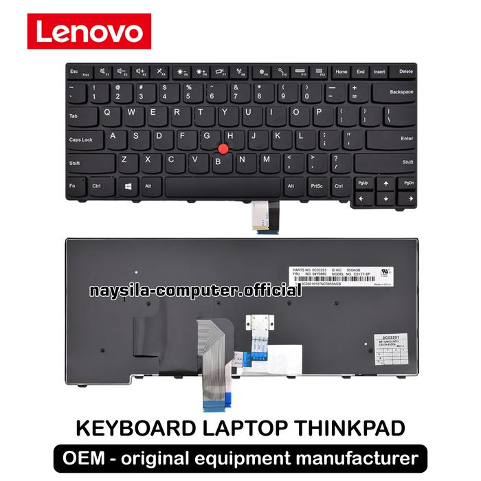 Jual Keyboard Lenovo Thinkpad L440 L450 T440 T450 T450S T460 E431 E440 - Kab. Bekasi - Naysila ...