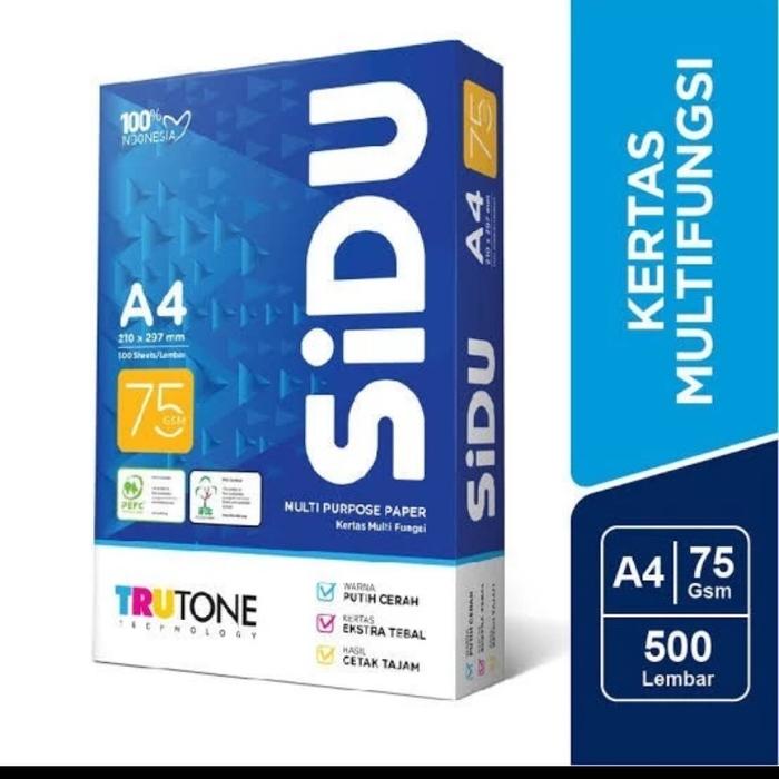 Jual kertas hvs a4 75gr sidu /satuan rim - Jakarta Barat - indo ...