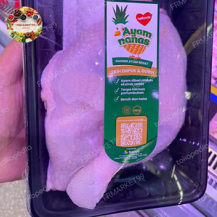 Jual Daging Ayam Nanas Paha Atas Utuh Lebih Empuk & Gurih | Paha ayam ...