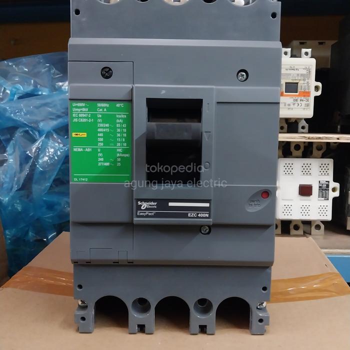 Jual MCCB EZC400N 3P 400A 36ka Schneider - Jakarta Pusat - Agung jaya ...