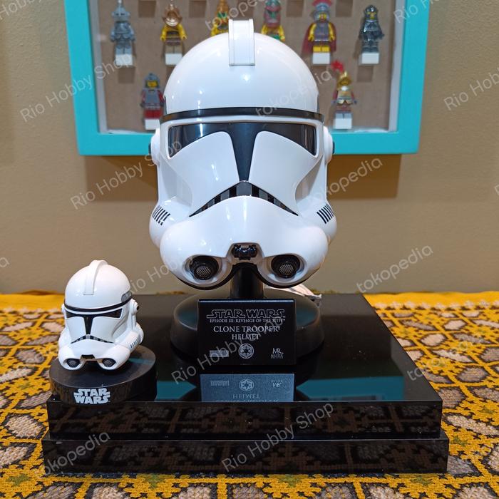 Jual Master Replica Clone Trooper Helmet Star Wars Starwars ...