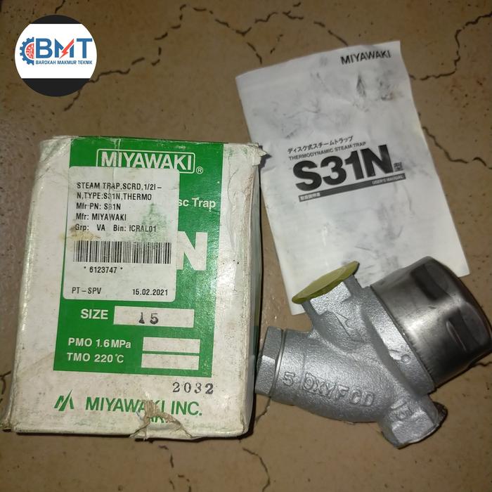 Jual STEAM TRAP MIYAWAKI S31N steamtrap miyawaki s31n s31 n - Kota Tangerang ...