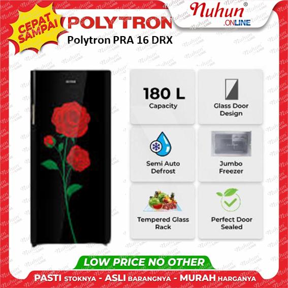 Jual POLYTRON Kulkas 1 Pintu Belleza Varia 160 liter PRA 16DRX - Kab ...