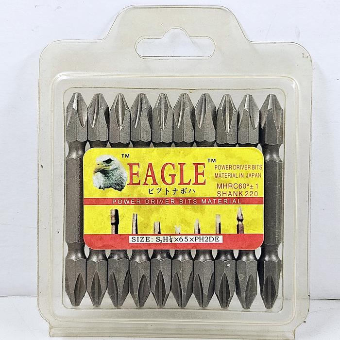 Jual EAGLE JAPAN PH2DE Screw Driver Bit Magnet Mata Obeng Gypsum S2PH2 ...