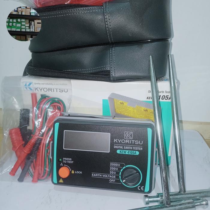 Jual KYORITSU DIGITAL EARTH TESTER KEW 4105A - Jakarta Pusat - dan ...