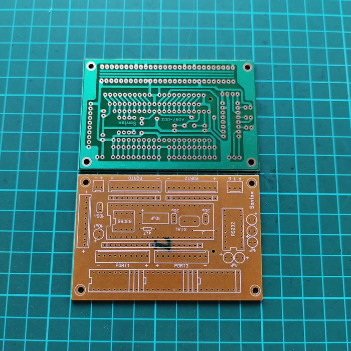 Jual pcb 8051 mcs51 at89c51 89s51 at89c52 minimum system 89s52 89c51 ...