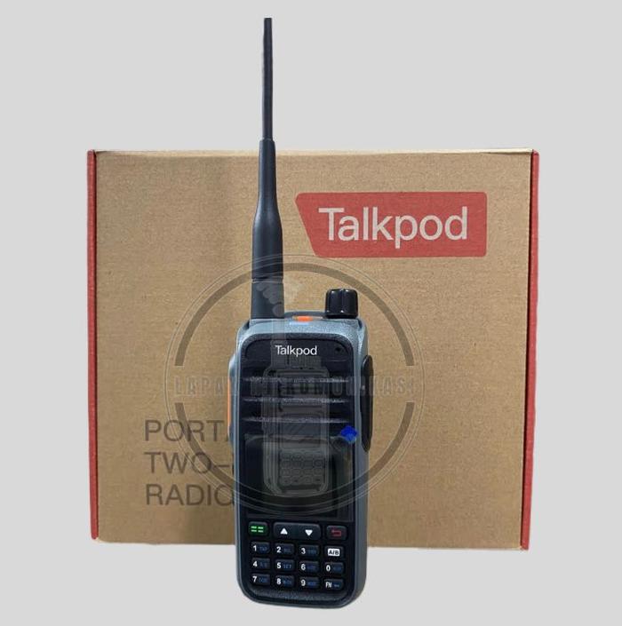 Jual HT TALKPOD MULTI BAND A36 PLUS AIR BAND VHF UHF ABU ABU - Jakarta ...