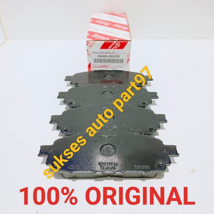 Jual brake pad kampas rem depan Toyota Innova reborn 2016 up original ...