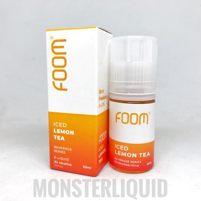 Jual [ SALT NIC ] FOOM ICED LEMON TEA BY FOOM LAB 30MG 30ML LIQUID ...