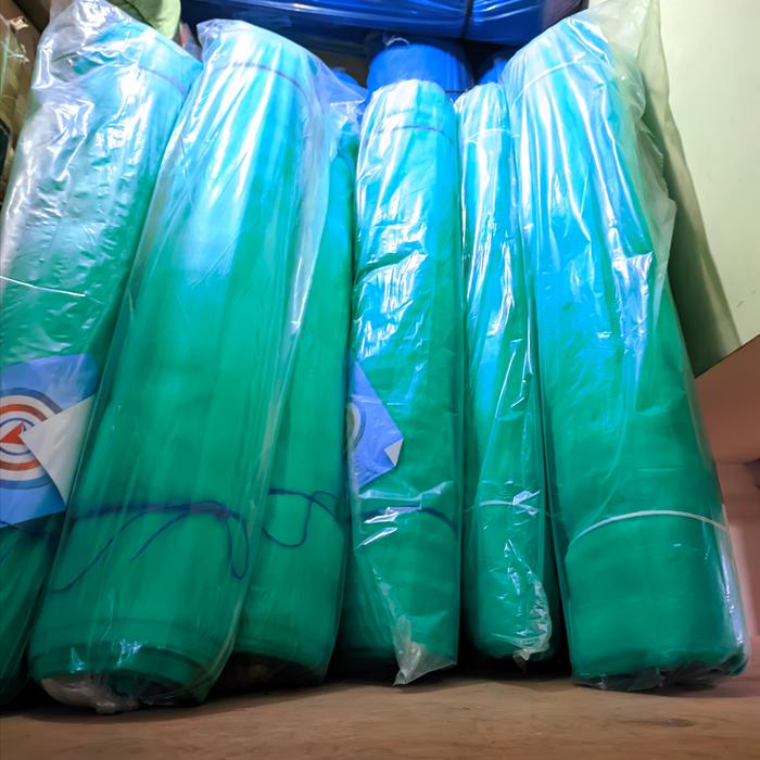 Jual jaring proyek 100 meter / jaring proyek biru / polynet / safety ...