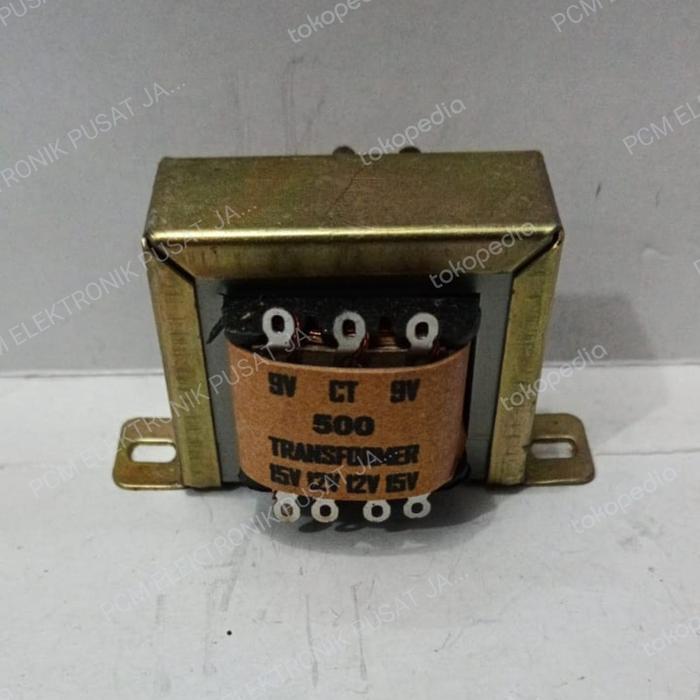 Jual 2847 trafo travo transformer 500ma 500 ma 9v 12v 15v 0.5a 0,5ampere - Jakarta Barat - PCM ...