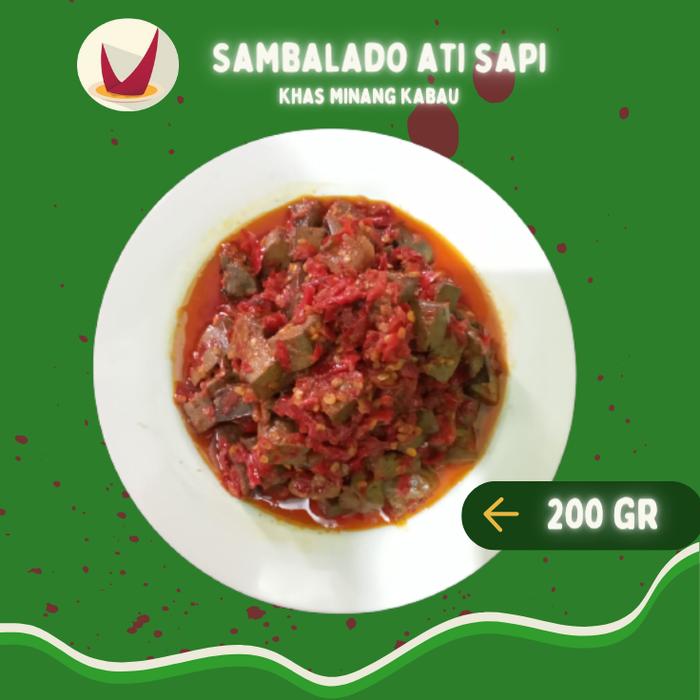 Promo sambel goreng ati sapi asli khas minang / sambal goreng ati sapi ...