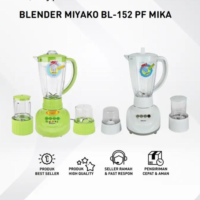 Jual Blender Miyako Bl 152 Pf Plastik 3 In 1 Di Seller Rumix - Cengkareng Timur, Kota Jakarta ...