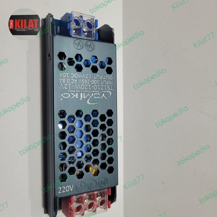 Jual Travo LED 12v Slim Alumunium Led Power Supply 3A 5A 10A 20A 30A ...