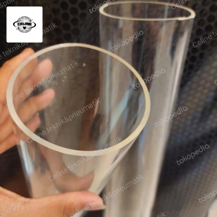 Jual PIPA AKRILIK OD 120MM ID 110MM TEBAL 5MM / ACRYLIC TABUNG PJG 30CM ...