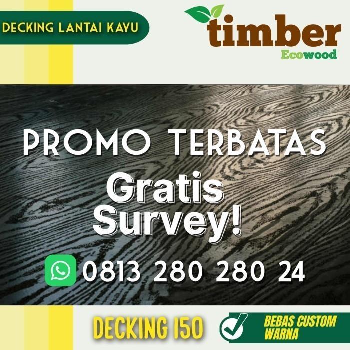 Jual Lantai kayu outdoor HDPE WPC pesanan spc vinyl ulin jati - Kab ...