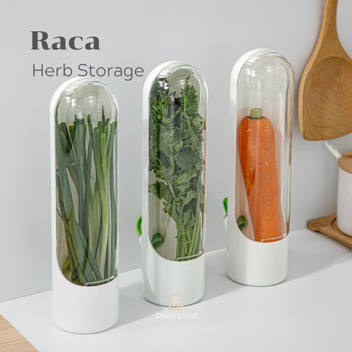 Promo [DAISY] Herb Storage Botol Tempat Simpan Seledri Daun Bawang ...
