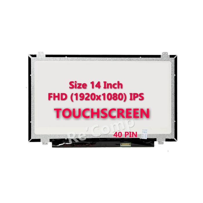 Jual LED LCD LAPTOP 14 INCH SLIM 40 PIN FULL HD (1920x1080) IPS ...